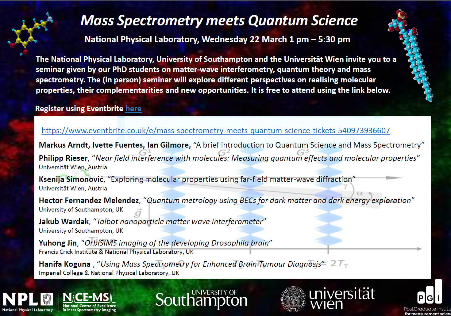 NPL - Mass Spectrometry meets Quantum Science